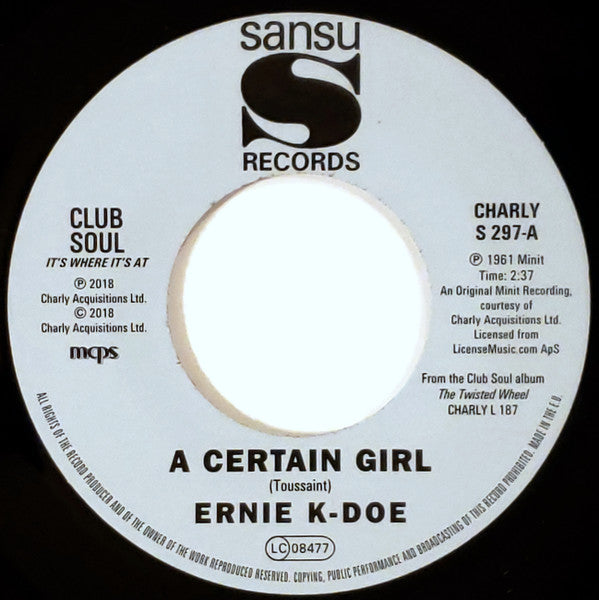 A Certain Girl – Peckham Soul